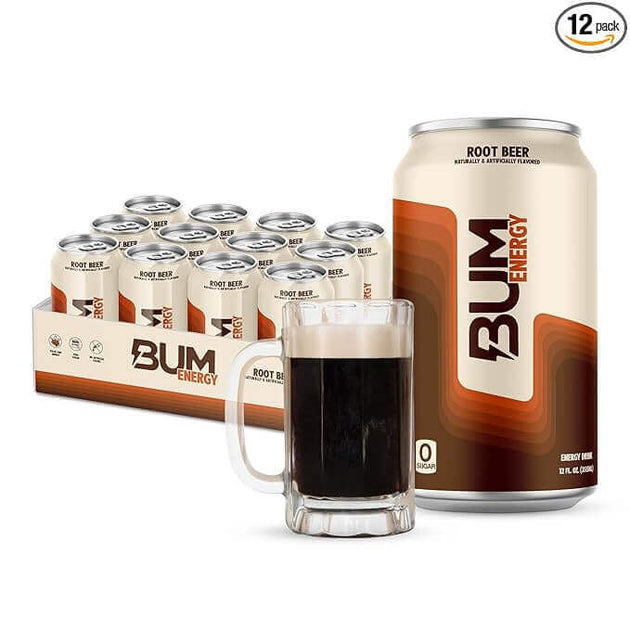 BUM Energy Drink - Zero Sugar - 12 pack